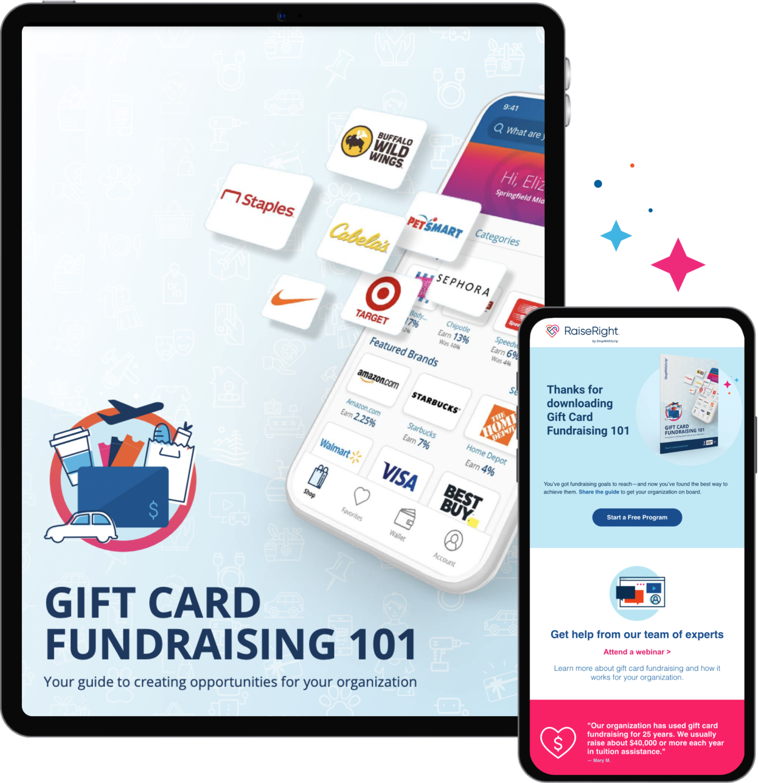 RaiseRight - Bold Orange