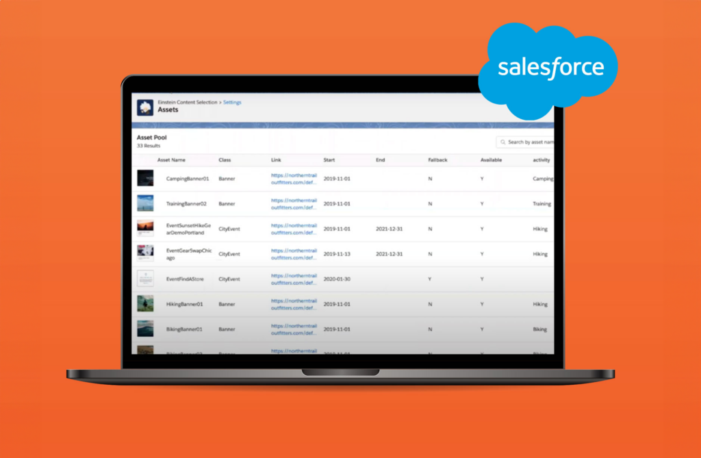 Salesforce Marketing Cloud - Bold Orange