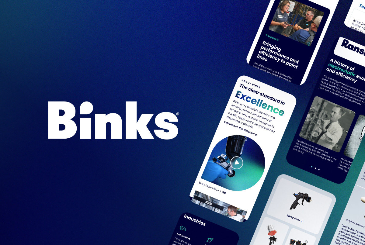 Rebuilding a Legacy: How Binks Unified its Brand and Transformed its ...